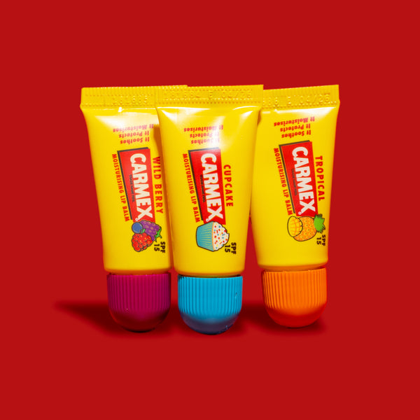 CARMEX Mini's (Wild Berry, Cupcake & Tropical)